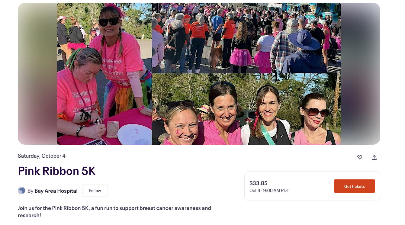 Pink Ribbon Run & Walk – Coos County Radio Club